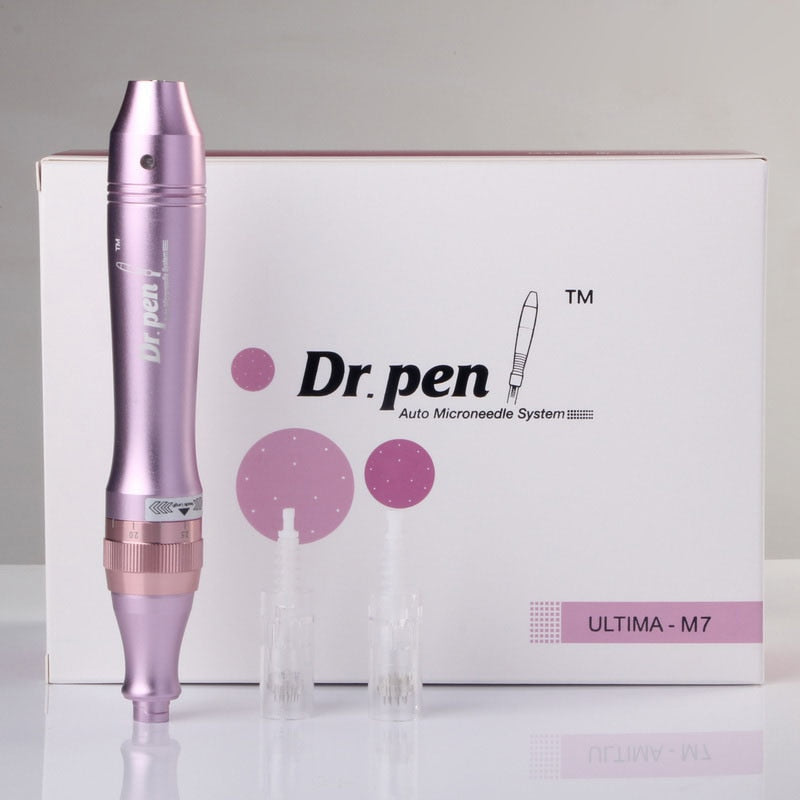 Dr. Pen Ultima M7 Micro Needling Derma Pen - Including 10 Pcs 12 Cartr